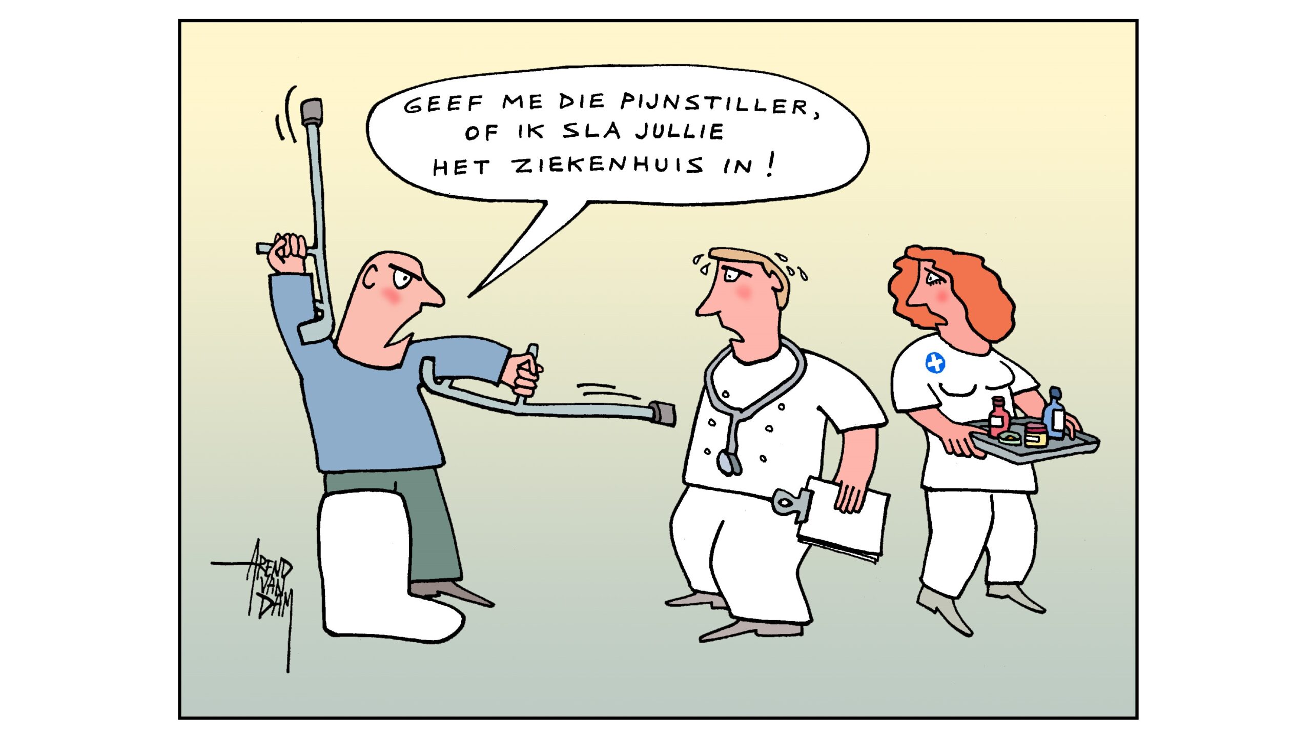 Zorgmedewerkers het vaakst last van agressie op de werkvloer